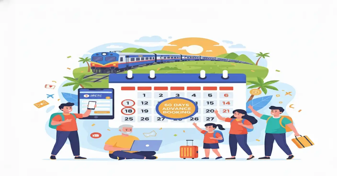 What is the IRCTC 60-Days Advance Booking Rule? | TrainDate.in