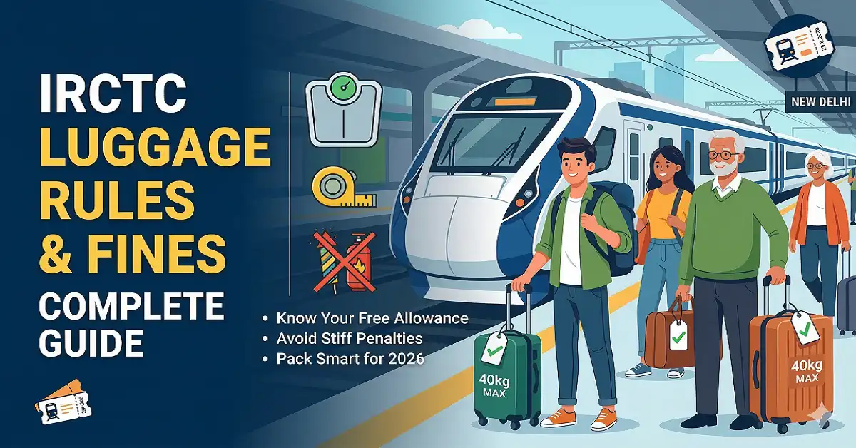 IRCTC Luggage Rules and Fines (2026): Complete Guide for IRCTC ...